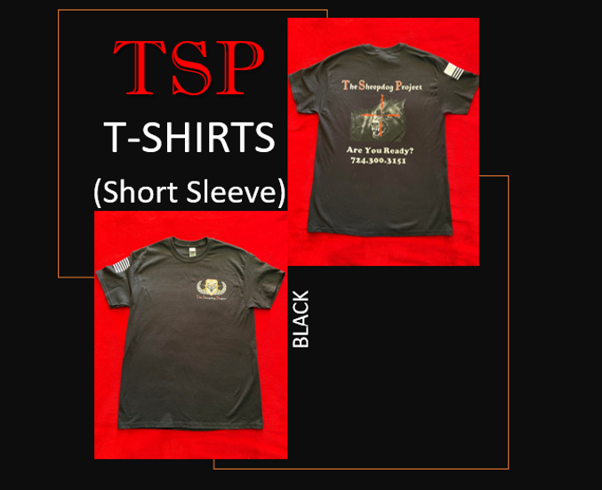 Black Short Sleeve T-Shirts ⋆ The Sheepdog Project