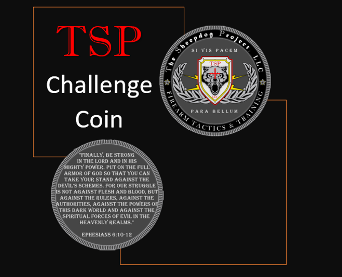 TSP Challenge Coins ⋆ The Sheepdog Project